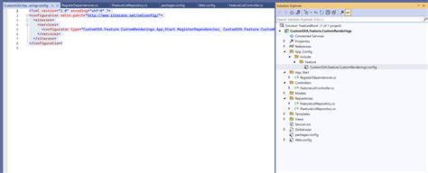 custom sxa component with rendering variants feature block list