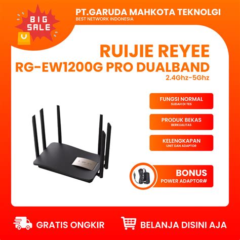 Router Ruijie Reyee RG EW G PRO Dual Band Wireless Original Used Wi Fi Router Shopee Malaysia