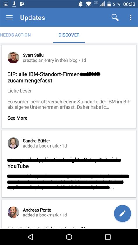 Updated Mobile App For Ibm Connections Writing About