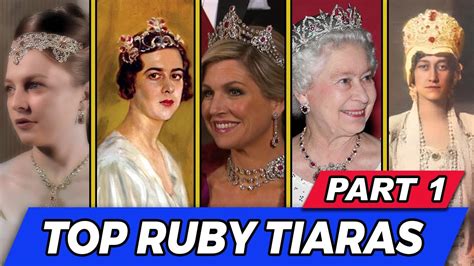 Royal Rubies The Exquisite Stories Behind Majestic Ruby Tiaras Part 1