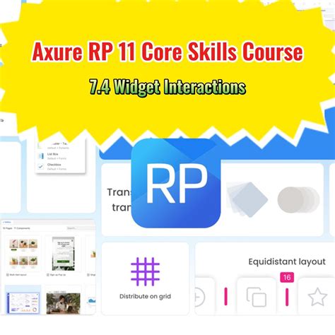axure rp 11 core skills course 7 4 widget interactions axureboutique