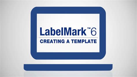 How To Create A Template On Labelmark 6 Software Youtube