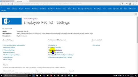 Sharepoint Add In Set Custom Permissions On A List In The App Web
