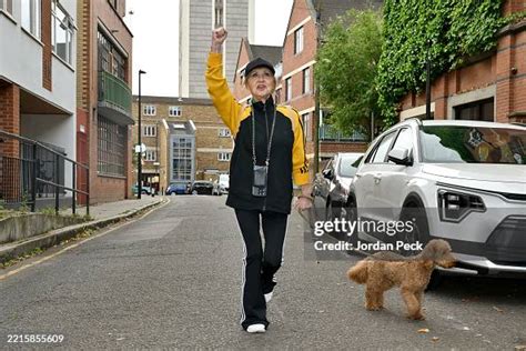 Lulu And Her Cockapoo Fudge Takes Part In A Sponsored Walk To Raise News Photo Getty Images