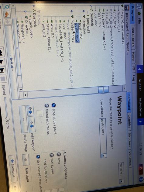 How Can I Resolve This Issue In The Polyscope For The Ur5 Urscript