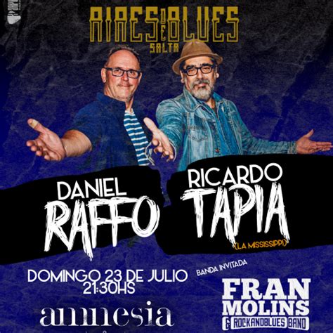 Ricardo Tapia Y Daniel Raffo En Salta