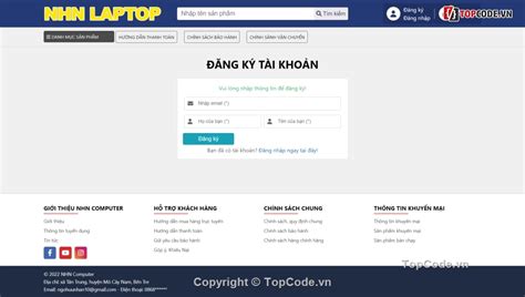 Full Code Website Bán Laptop Linh Kiện Máy Tính Bằng Php Laravel