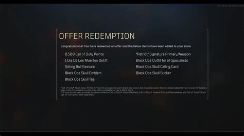 Call Of Duty Black Ops 4 How To Get Your Cod Points Special Outfit