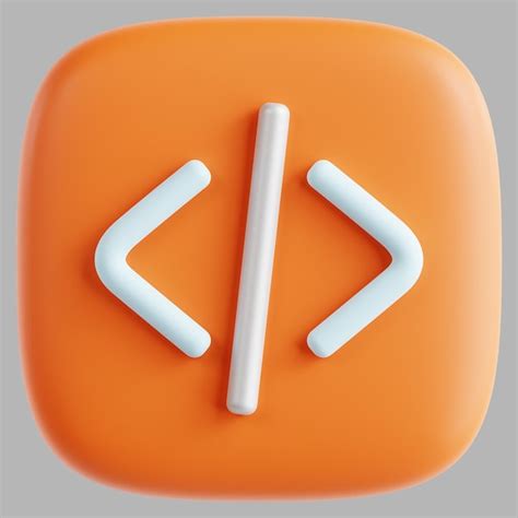 Premium Photo 3d Code Button Premium Photo 3d Code Button