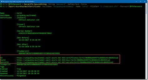 managing azure key vault using powershell r pancakepalpatine