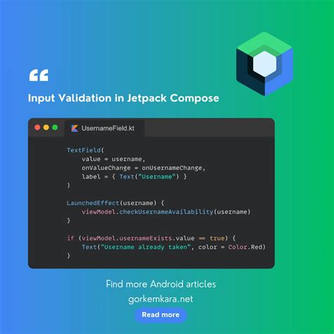 Understanding Input Validation In Jetpack Compose Görkem Kara