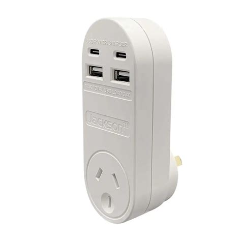 Jackson Usb Charger 2 Usb A 2 Usb C Pt4usb3c Double Bay Hardware