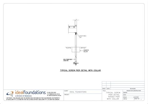 Screw Pier Technical Information Ideal Foundations