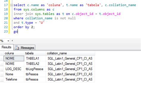 Alterar Collation De Banco De Dados Sql Server Sql Server