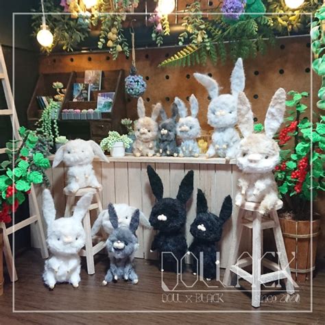 ウサギさんたち 【dollack】ミニチュアハンドメイドとドールと時々多肉植物