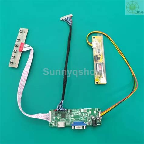 20 Pin Hdmi Vga Lcd Controller Driver Board Monitor Kit For Lta084c270f