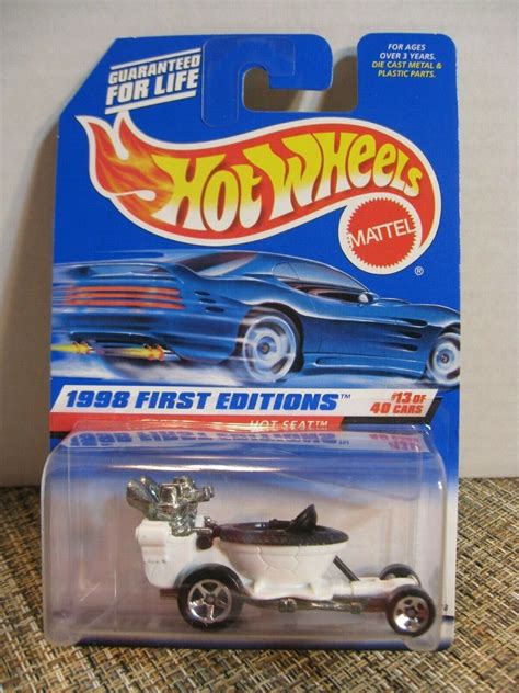 Hot Wheels 1998 First Editions Die Cast Car 13 Of 40 Cars Hot Seat