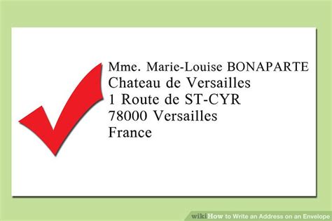 8 Ways To Write An Address On An Envelope WikiHow