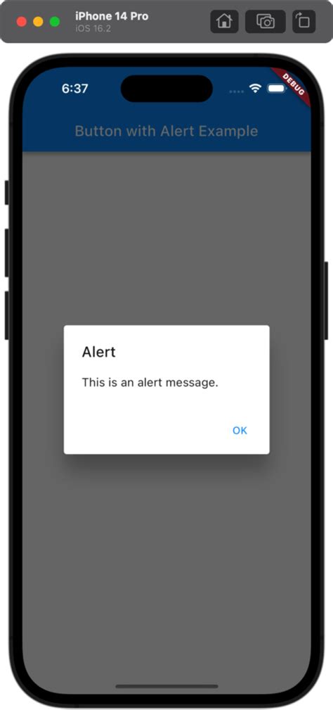 【flutter Dart】シンプルなアラートビューを出す くっきーブログ