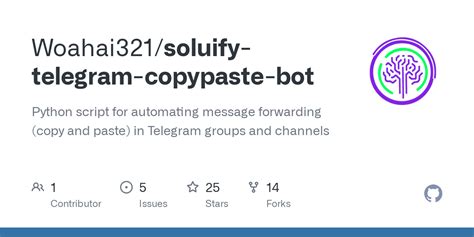 Github Woahai321soluify Telegram Copypaste Bot Python Script For