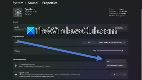 Realtek Audio Console No Equalizer In Windows 11 [fix]