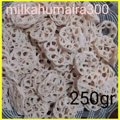 Jual Kerupuk Mawar Viral Kerupuk Mawar Putih 250 Gram Shopee Indonesia