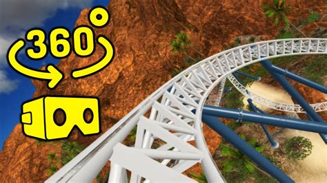 🎢mountain Roller Coaster 360° Vr Video Youtube