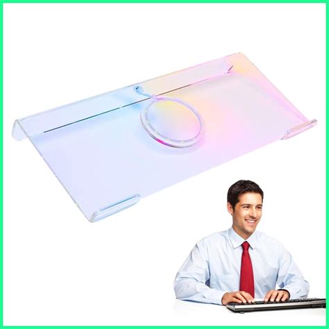 Tilted Keyboard Stand Acrylic Keyboard Stand Lifter Portable And