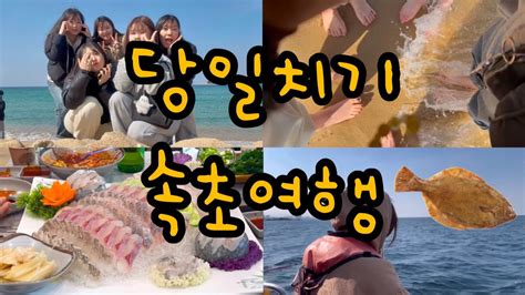 20 Vlog 당일치기 속초여행 🌊 Youtube