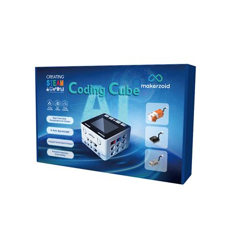 Coding Cube Premium Ai Control Hub Makerzoid Europe