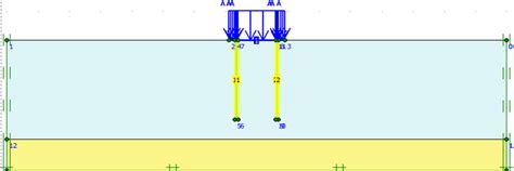 The Plaxis Finite Element Model Download Scientific Diagram