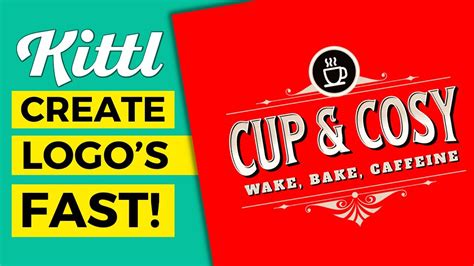 How To Create Logos Using Kittl Ai X1 Kittl Logo Maker Youtube