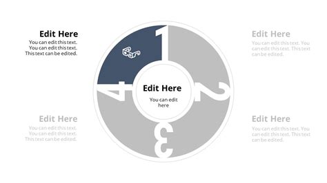 Circular Process Flow Diagram PowerPoint SlideModel