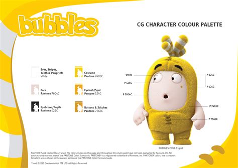 Oddbods Style Guide Behance