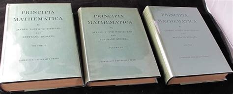 Principia Mathematica 3 Volume Set Whitehead Alfred North Russell Bertrand 9780521067911