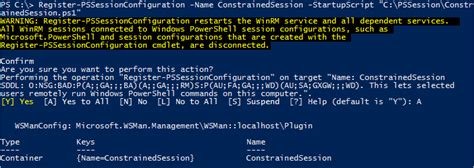 Build Constrained Powershell Endpoint Using Startup Script Scripting