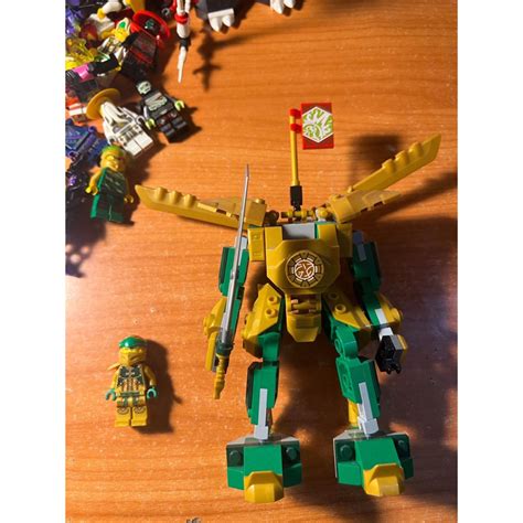 Lego Ninjago Mech Lloyd Golden Evo Ch Nh H Ng Shopee Vi T Nam