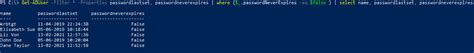 how to get ad password age with powershell