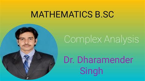 Complex Functions Limit Continuity Youtube