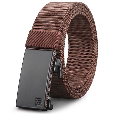 Fairwin Ratchet Belts For Men 125 Inch Nylon Automatic Buckle Beltno