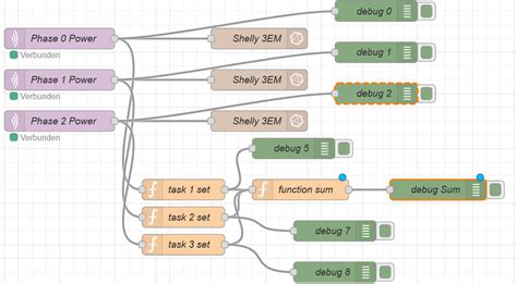 sum of 3 different values general node red forum