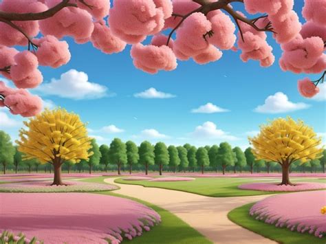 Premium Photo Colorful Trees Nature Background Premium Photo Colorful Trees Nature Background