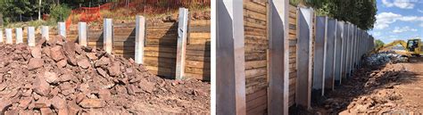 Soldier Pile And Lagging Installation Vaughan Residential Shoring