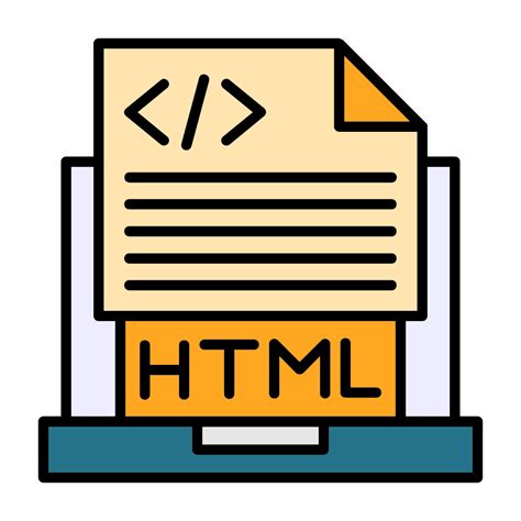 Html File Coding Web Development Document Html5 Icon Download