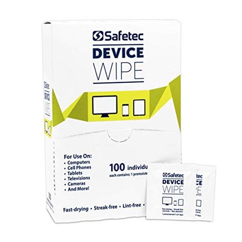 Safetec Device Wipes