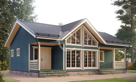 Каркасный дом проект «КД 47