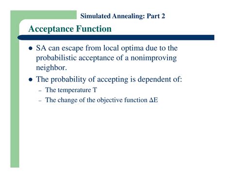 Simulated Annealing Ppt