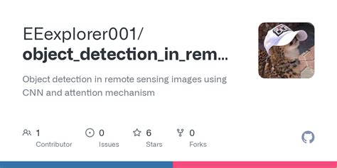 Github Eeexplorer001objectdetectioninremotesensingimages