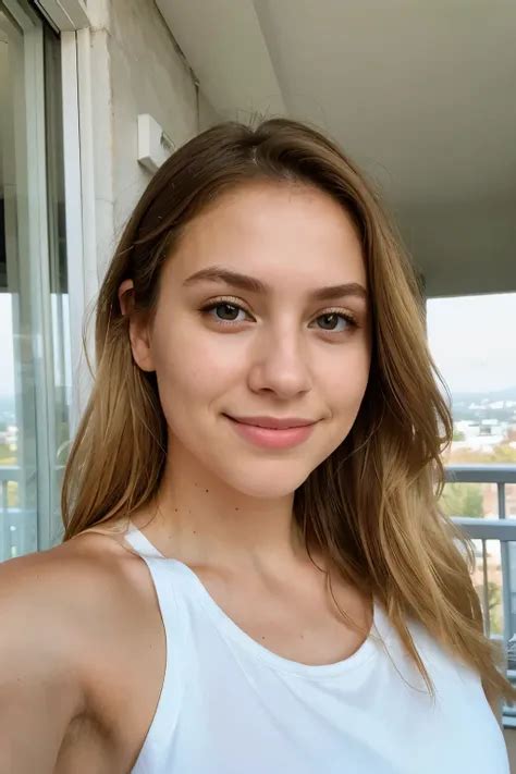 Photorealistic Best Quality Hyper Detailed Natural Amateur Selfie