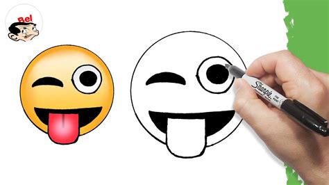 تعليم الرسم رسم ايموجي الفيسبوك خطوة بخطوة للمبتدئين رسم فيسات و